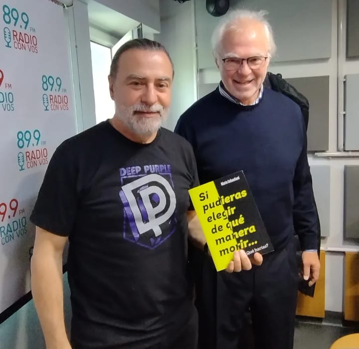 “Si pudieras elegir de qué manera morir... ¿qué harías?”, el nuevo libro de Mario Sebastiani ...