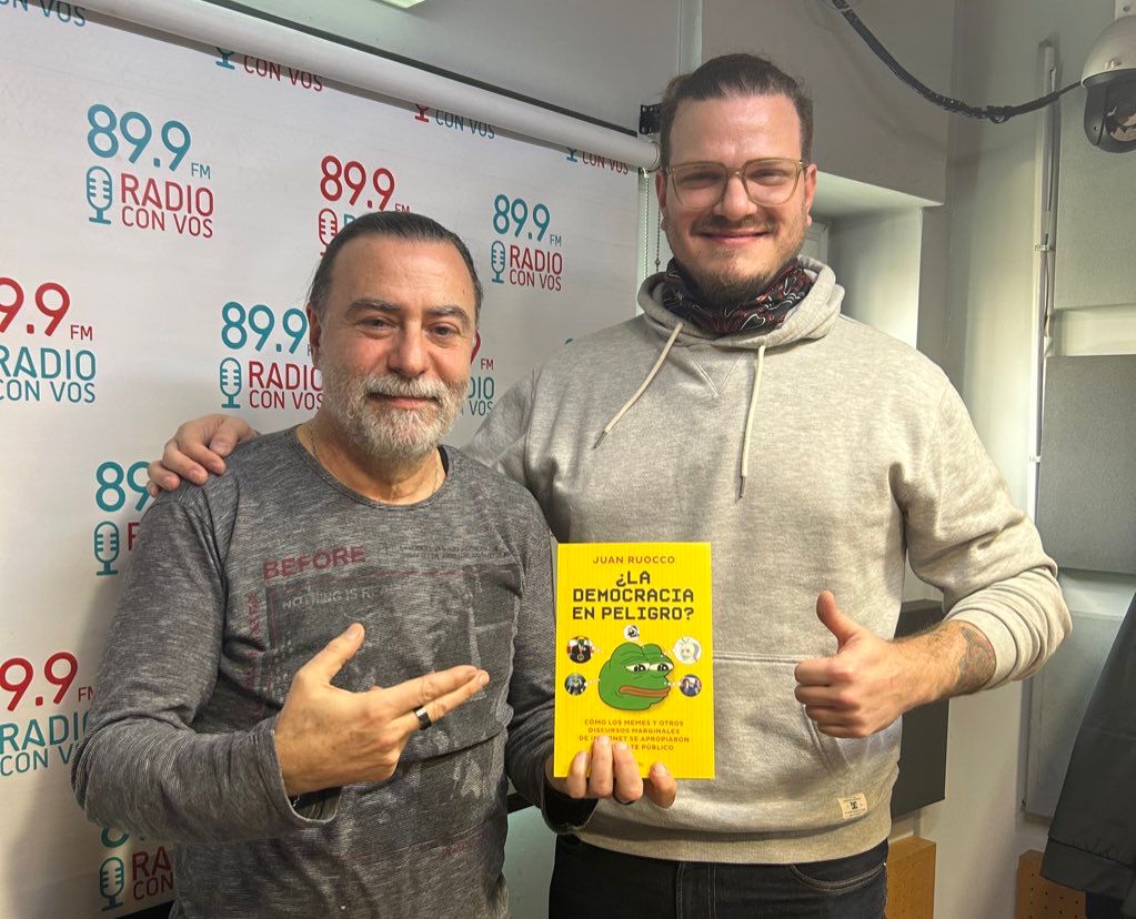 Juan Ruocco presentó su nuevo libro ‘¿La democracia en peligro?’ en La ...