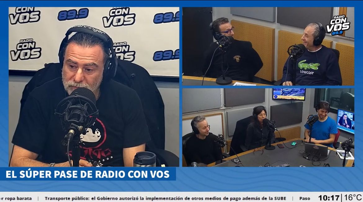 Los conductores de la radio discutieron sobre Alberto , el rol de ...