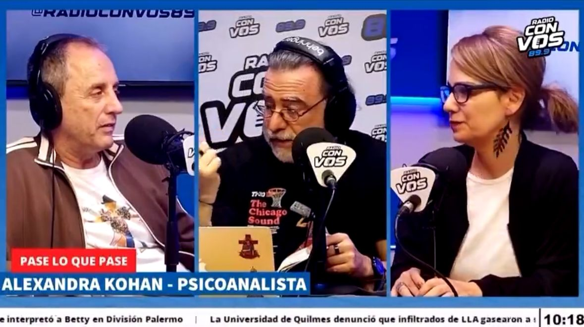 Alexandra Kohan: "Hay que ser inteligentes y no responder de la misma ...