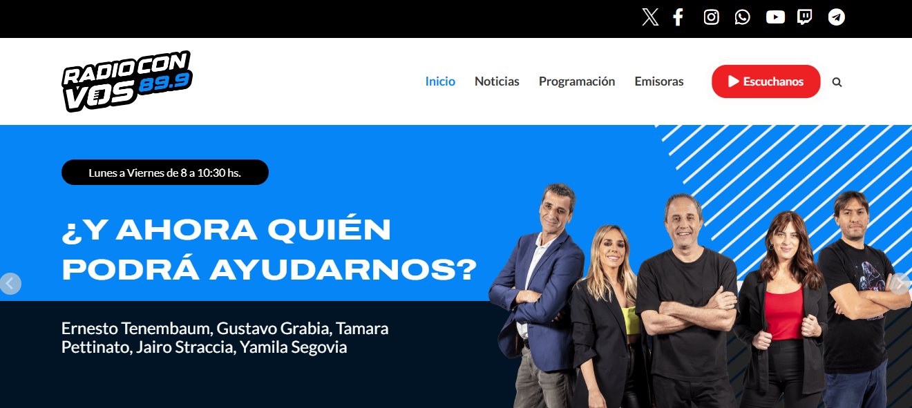 Radio Con Vos no funciona en YouTube: cómo seguirla online